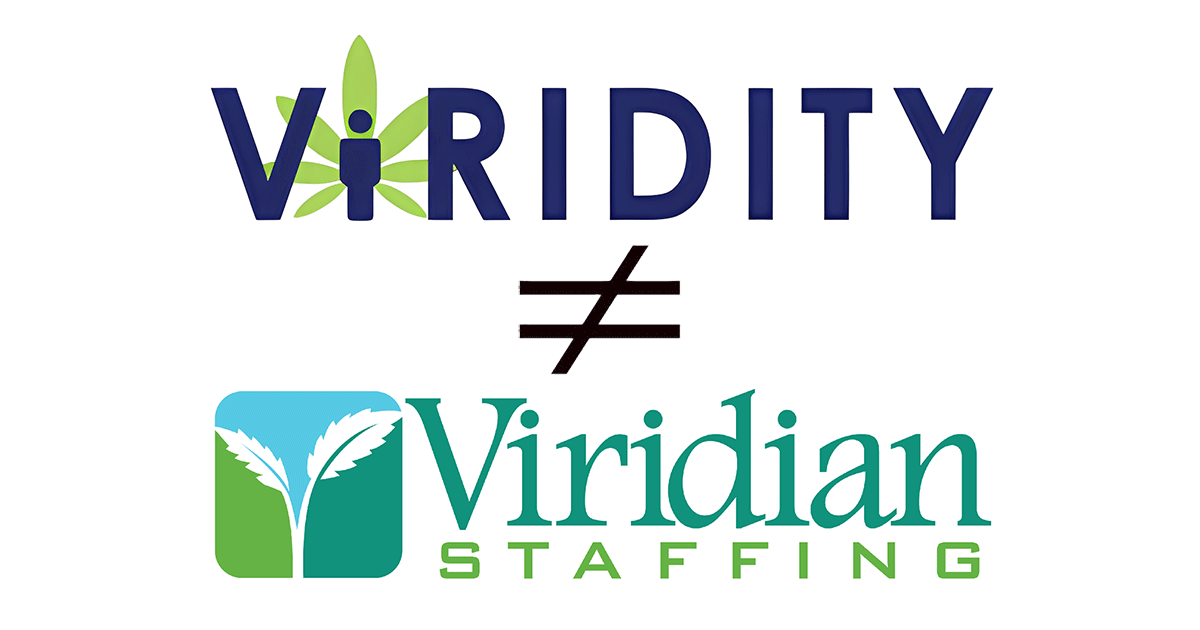 The Viridity Group ≠ Viridian Staffing